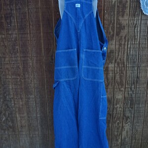 Vintage 80s 90s Blue Denim Libery Overalls Size 42 X 30 - Etsy