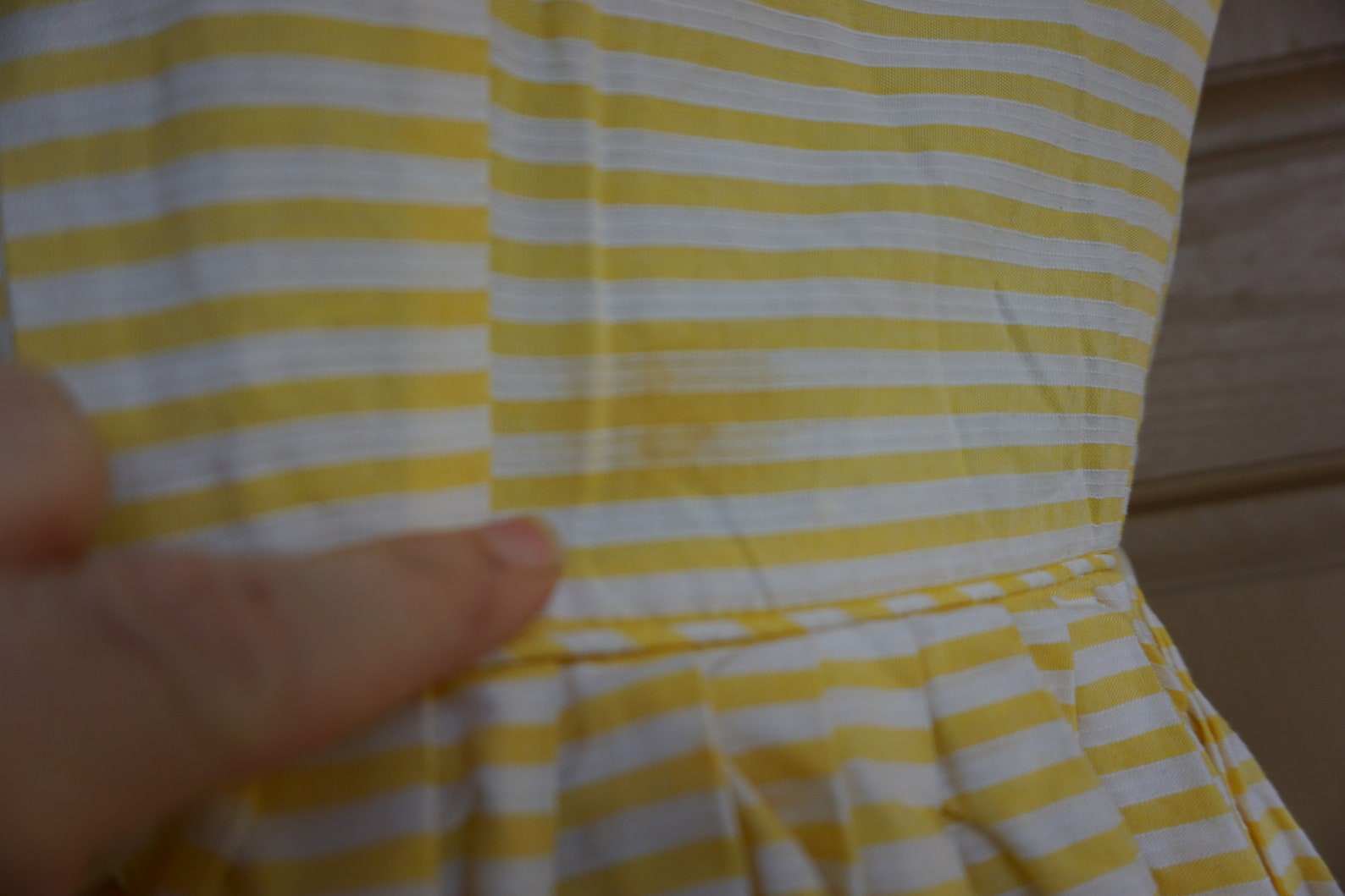 Vintage 1950s Yellow Day Dress Size Small Back Metal Zipper - Etsy