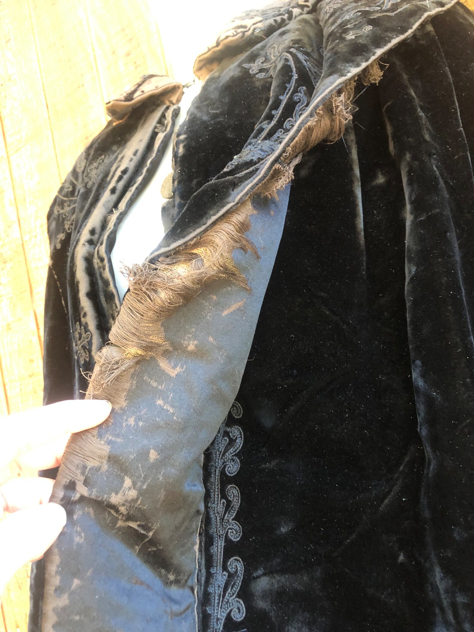 Antique Vintage Soft Velvety Cape Medium Large Womens 1800s - Etsy
