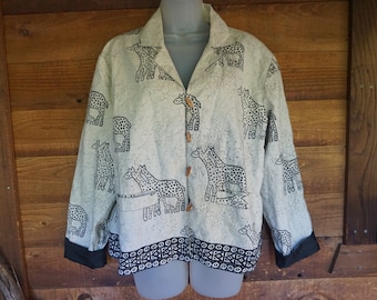 Giraffe Jacket - Etsy