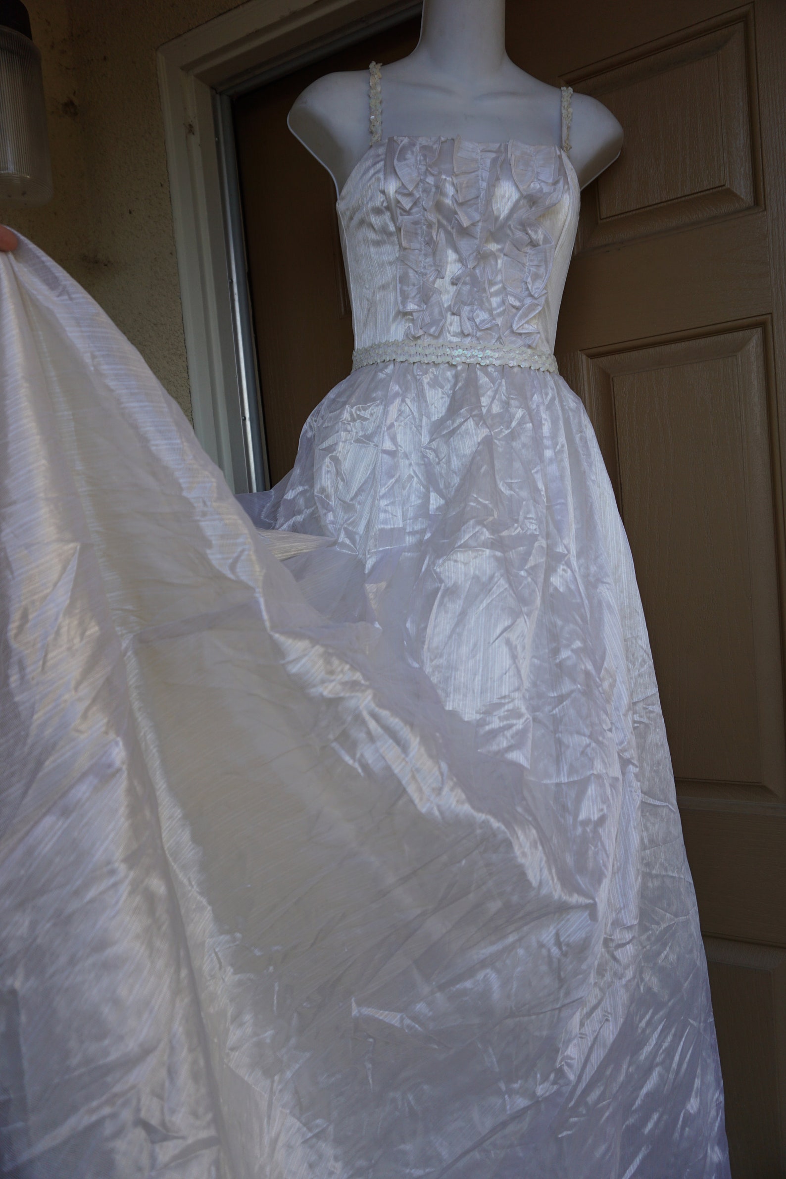 Gunne Sax Size 5 Small Shimmer Prom Dress 80s 1980s Maxi Gown - Etsy