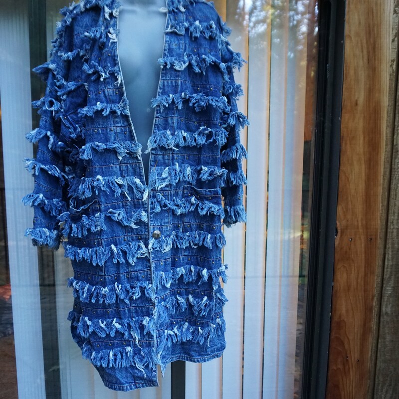 Fringe Denim - Etsy