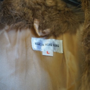 Woman's Fully Lined Soft Brown Rabbit Fur Coat 80s - Etsy