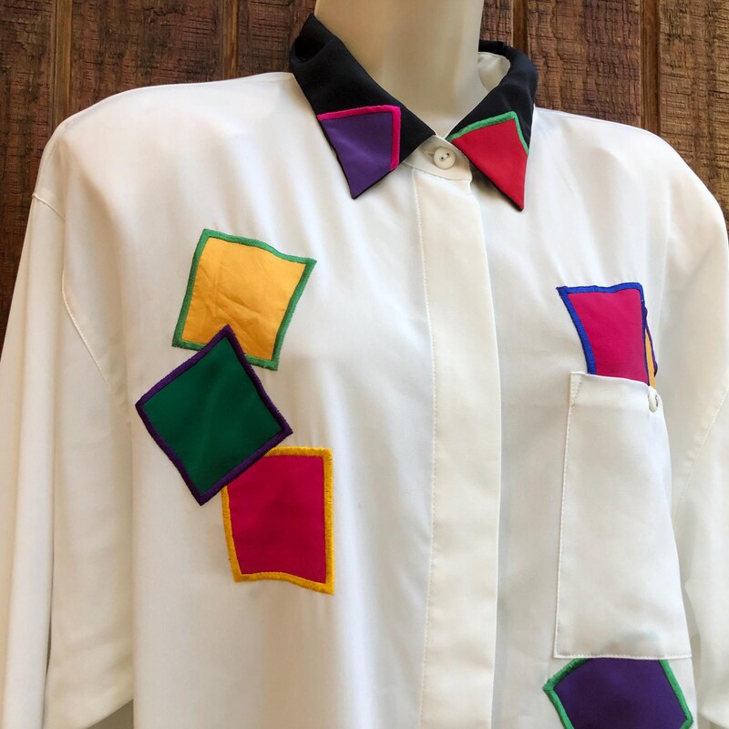 90s Color Block - Etsy