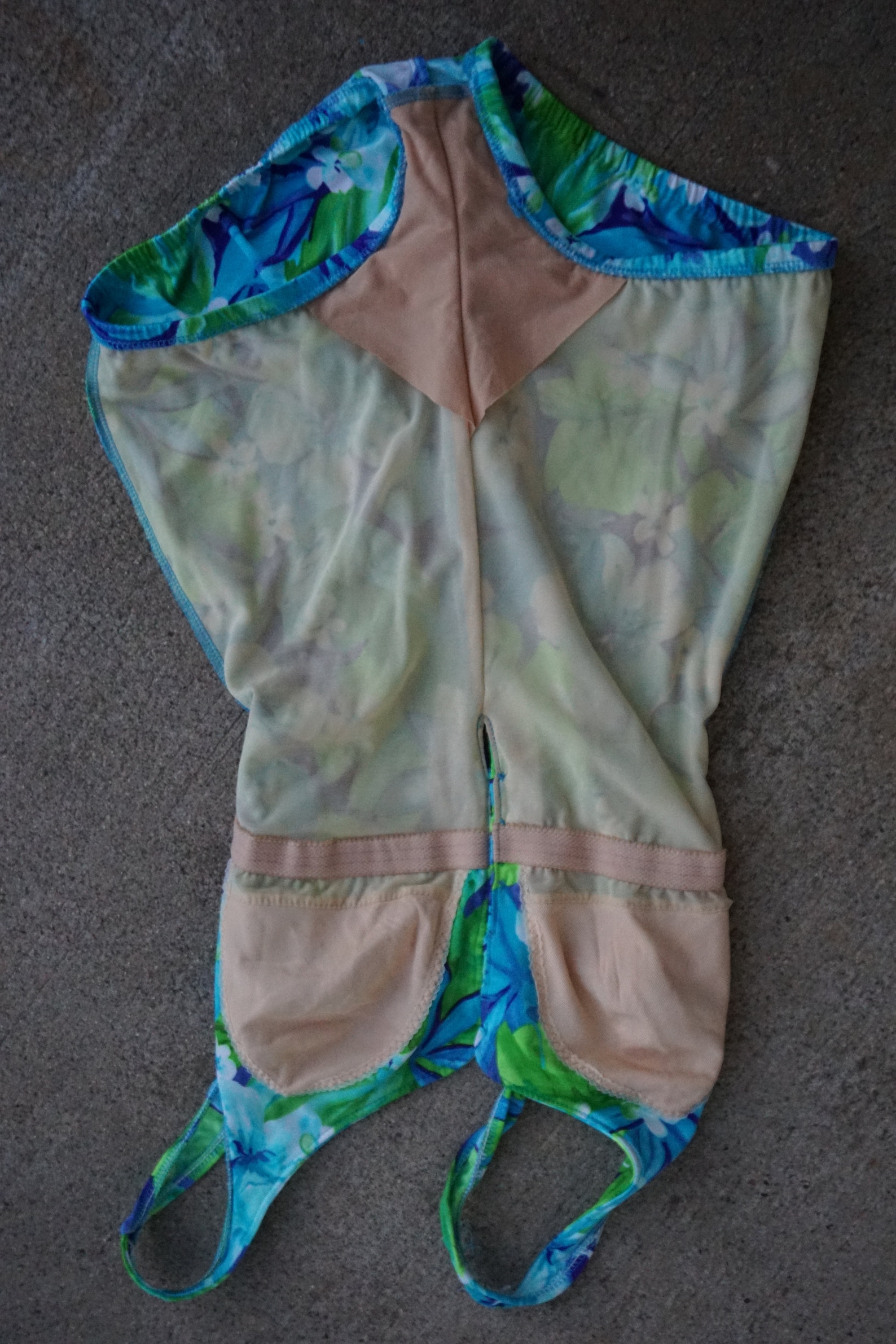 70s Vintage Tropical Bathing / Swim Suit One Piece Swimsuit | Etsy