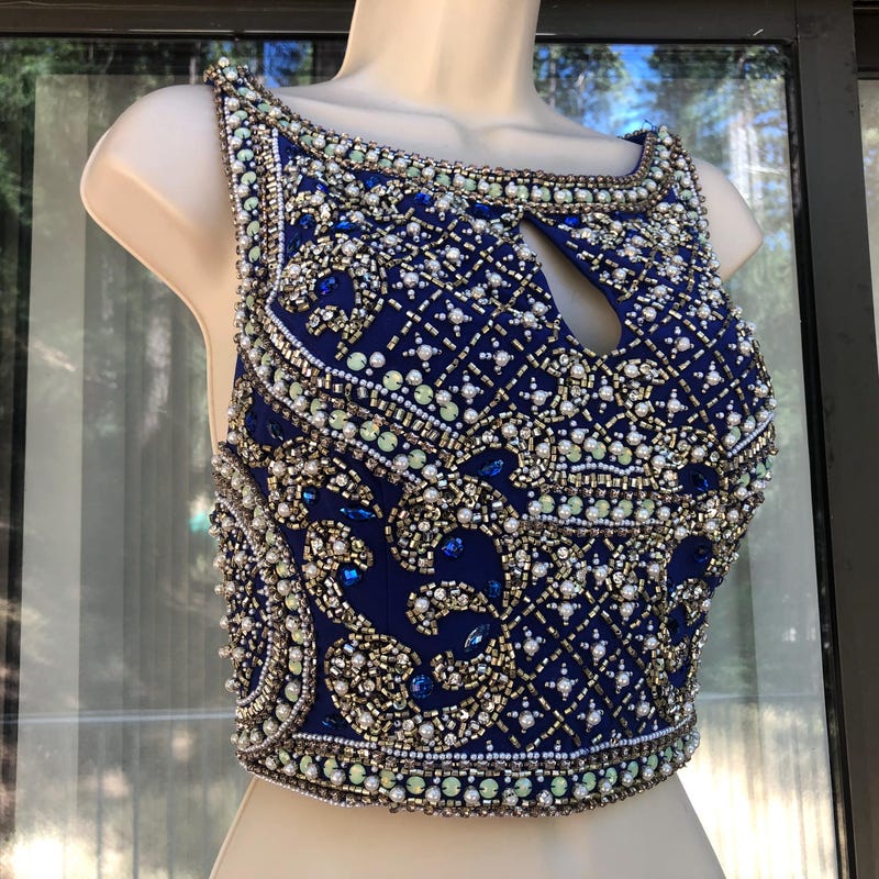 Silver Sequin Blouse - Etsy
