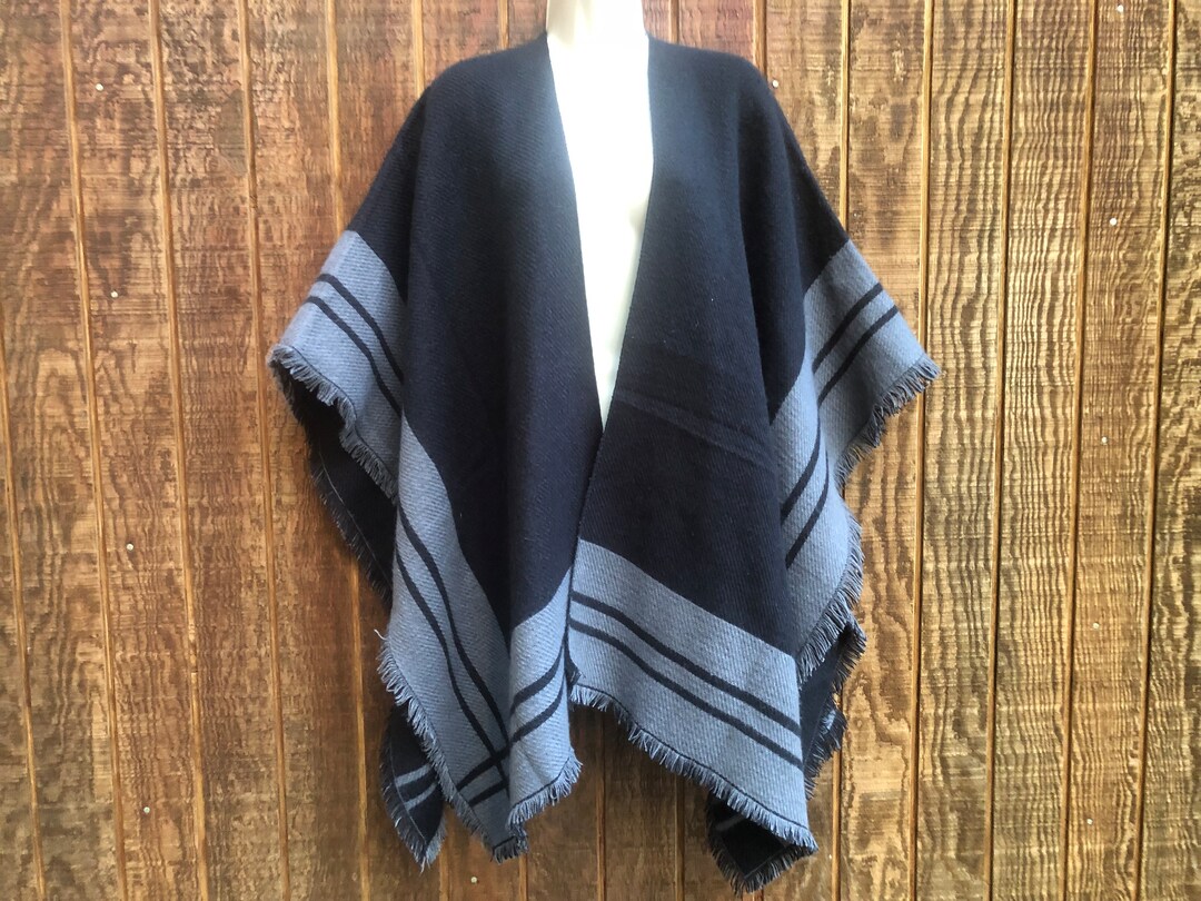 Woolrich Soft Poncho/shawl Cape Small Medium Large XL - Etsy
