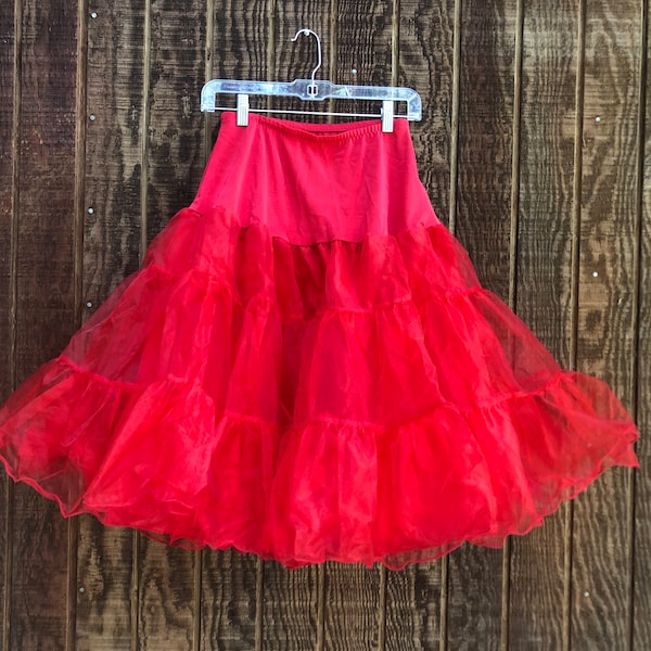 Red Petticoat - Etsy