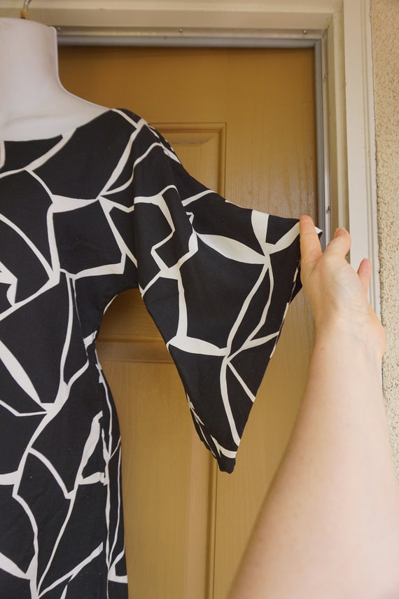 Vintage 1960s ultra short mod mini dress handmade med… - Gem