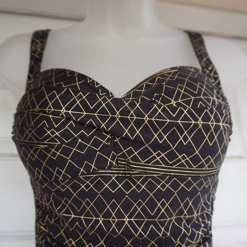 Gold Bathing Suit - Etsy