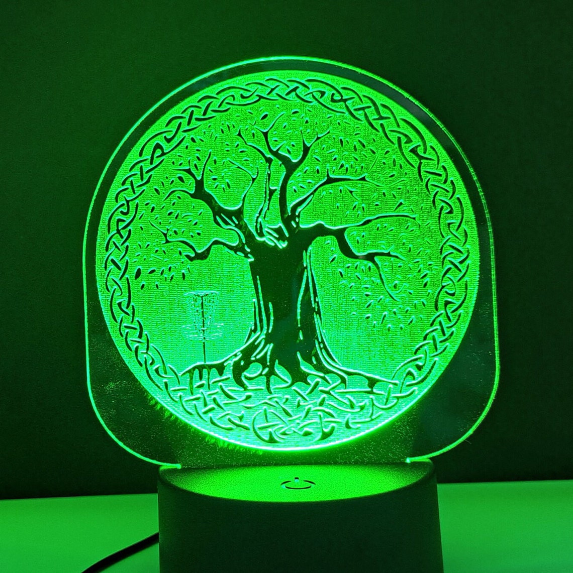 Disc Golf Light up Decoration - Etsy