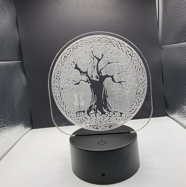 Disc Golf Light up Decoration - Etsy
