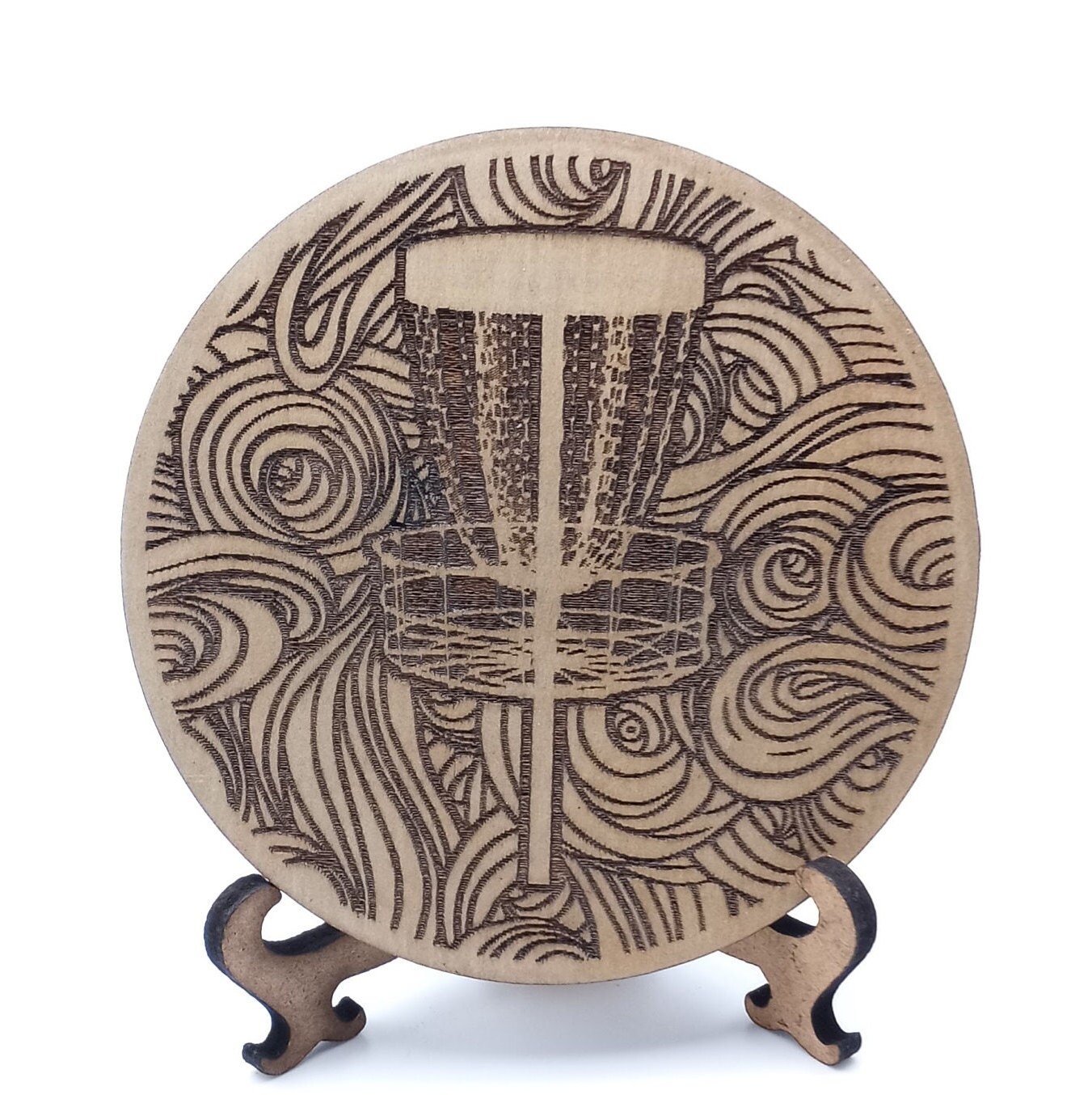Disc Golf Mini Marker With Disc Basket Windy Illusion Inspired Design ...