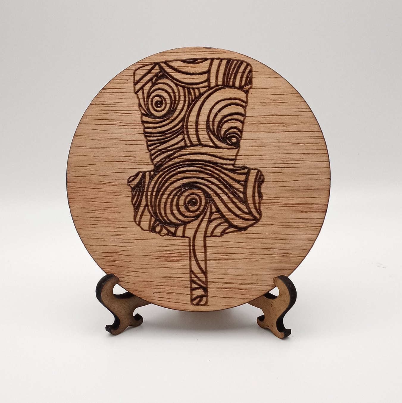 Disc Golf Mini Marker With Disc Basket Illusion Inspired Design - Etsy