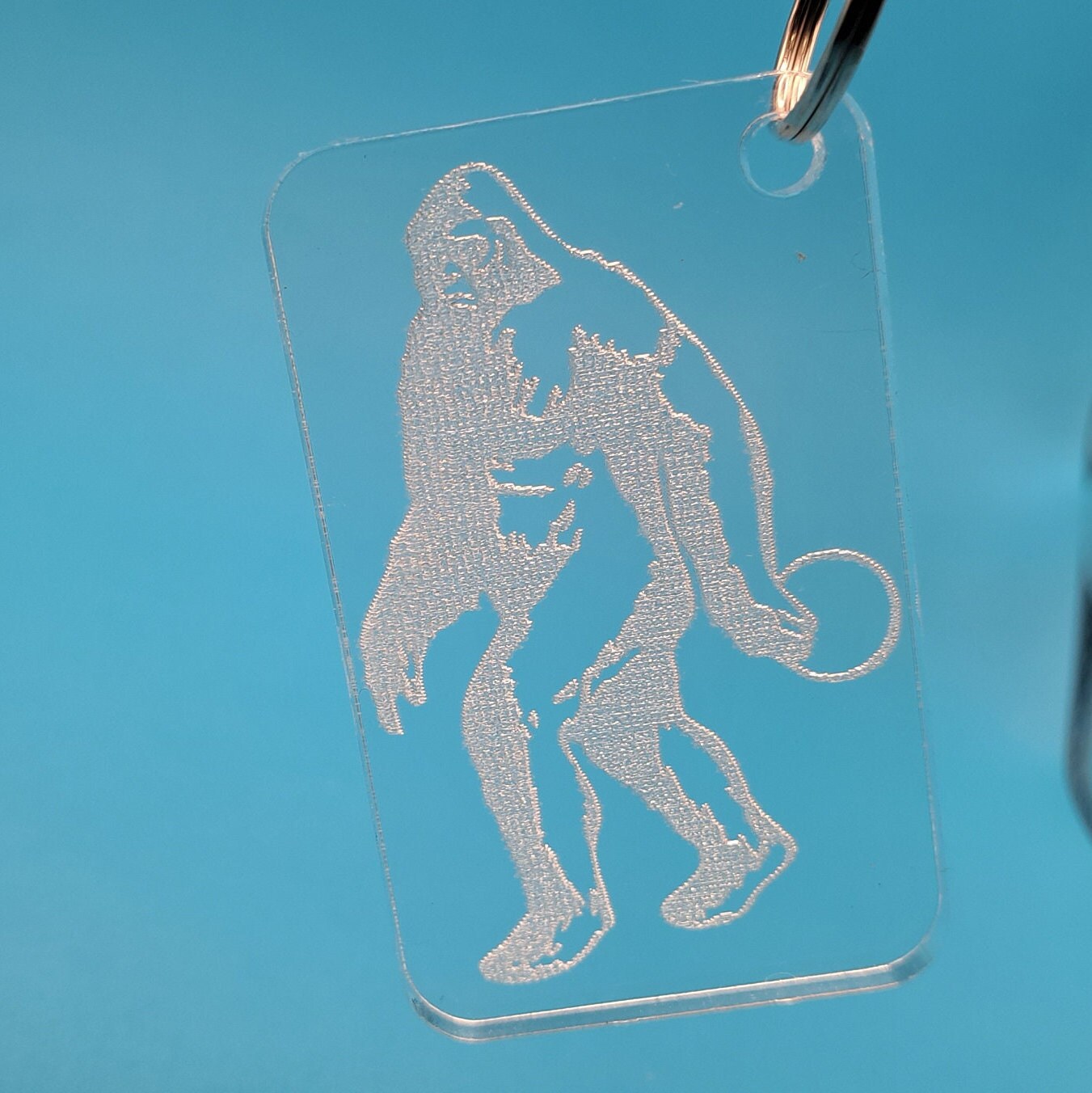 Disc Golf Inspired Key Chain - Sasquatch - Etsy