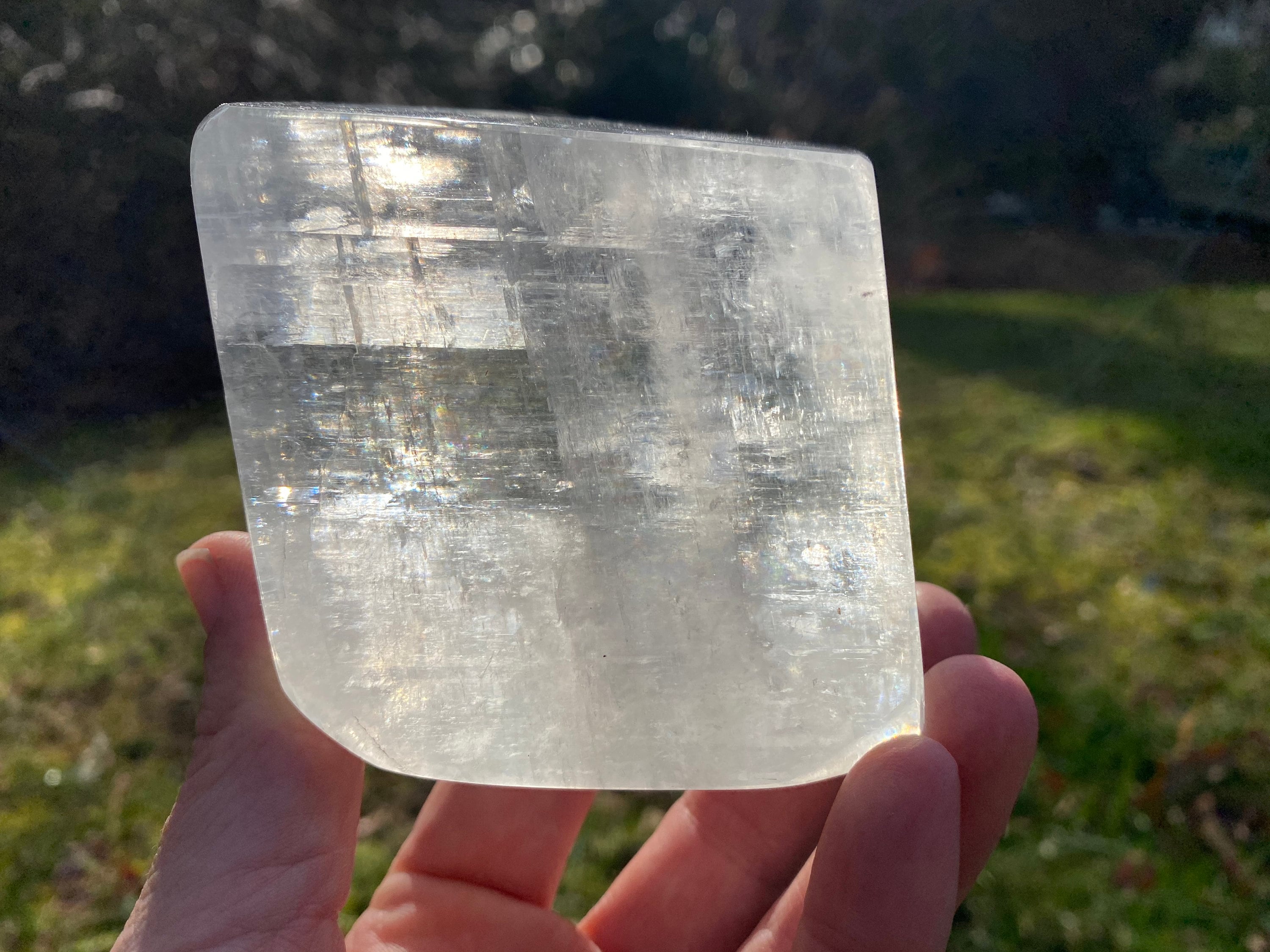 Rocks & Geodes Home & Living High Grade Polished Optical Calcite ...