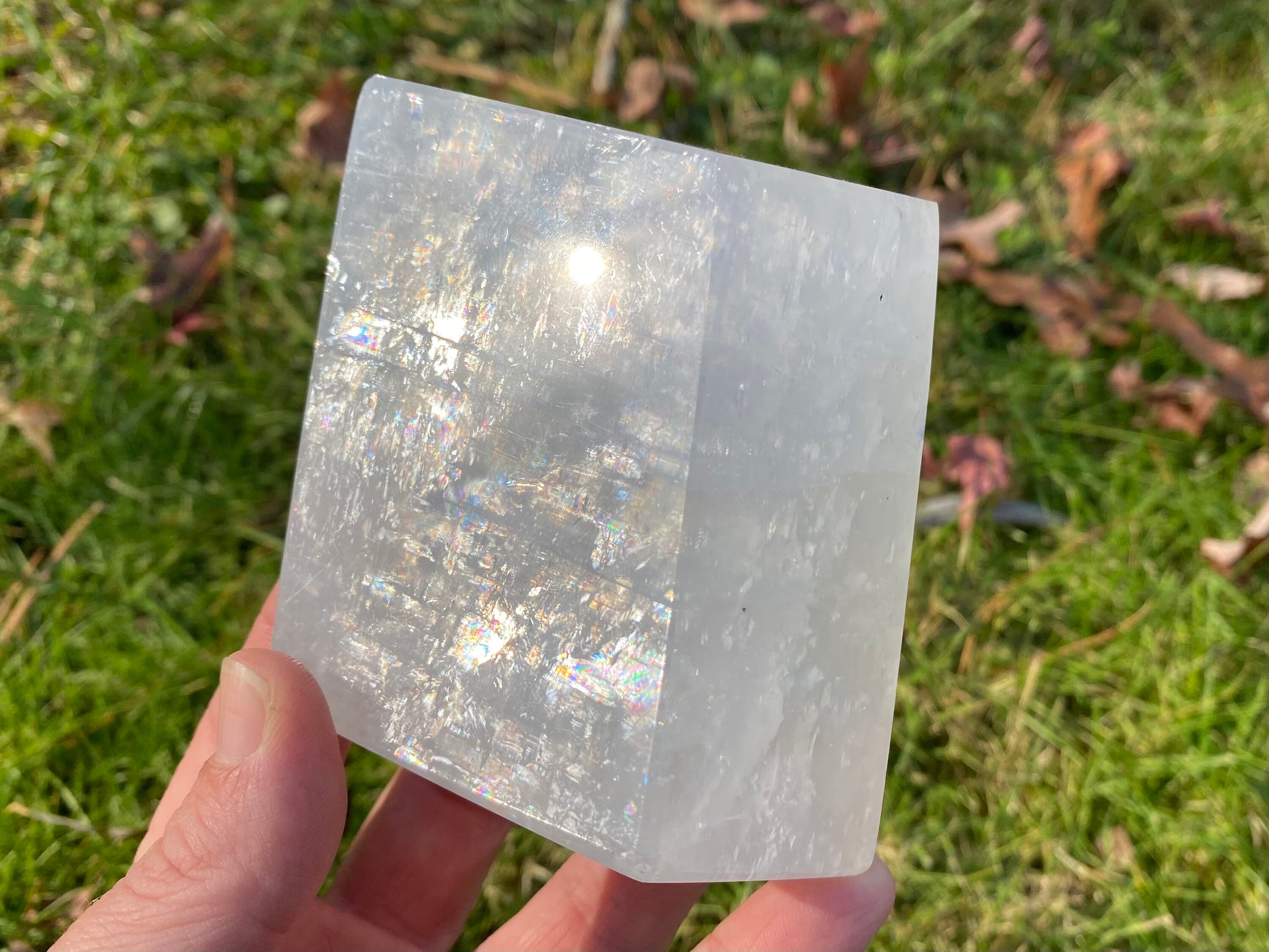 Rocks & Geodes Home & Living High Grade Polished Optical Calcite ...