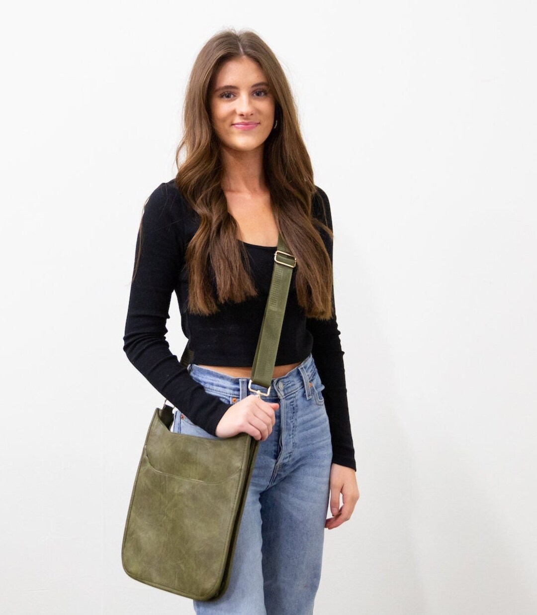 The Wanderlust Crossbody Collection Olive - Etsy