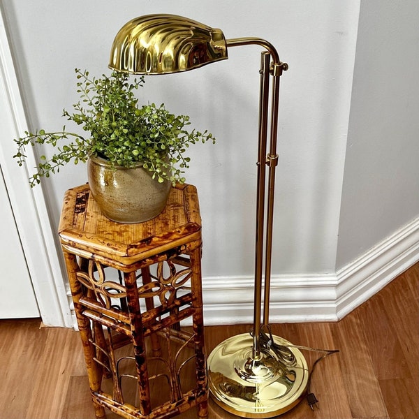Brass Shell Floor Lamp - Etsy