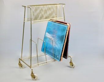 Metal record stand | Etsy