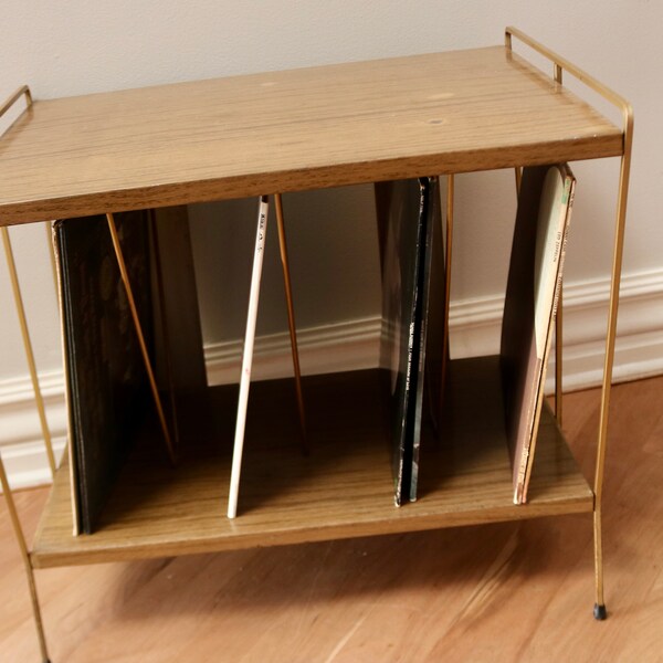 Mid Century Record Stand - Etsy