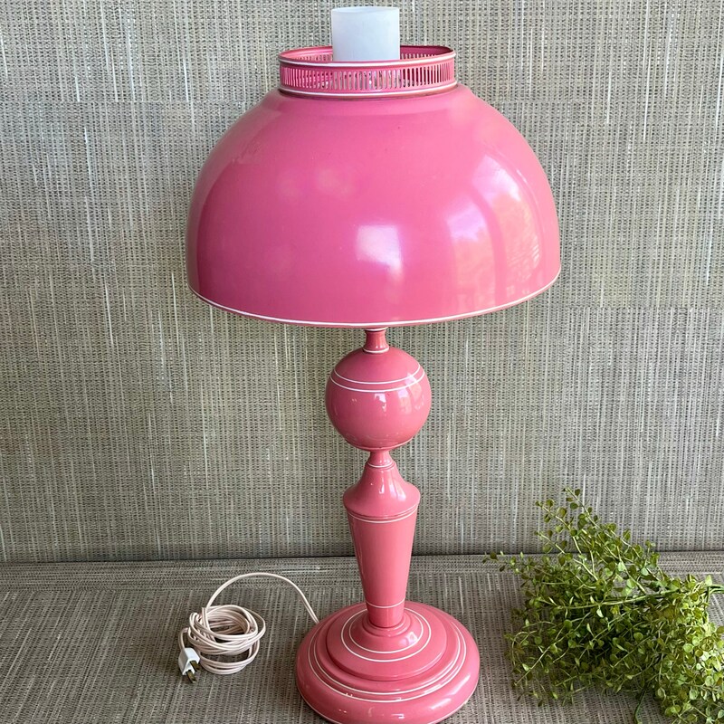 Enamel Table Lamp - Etsy