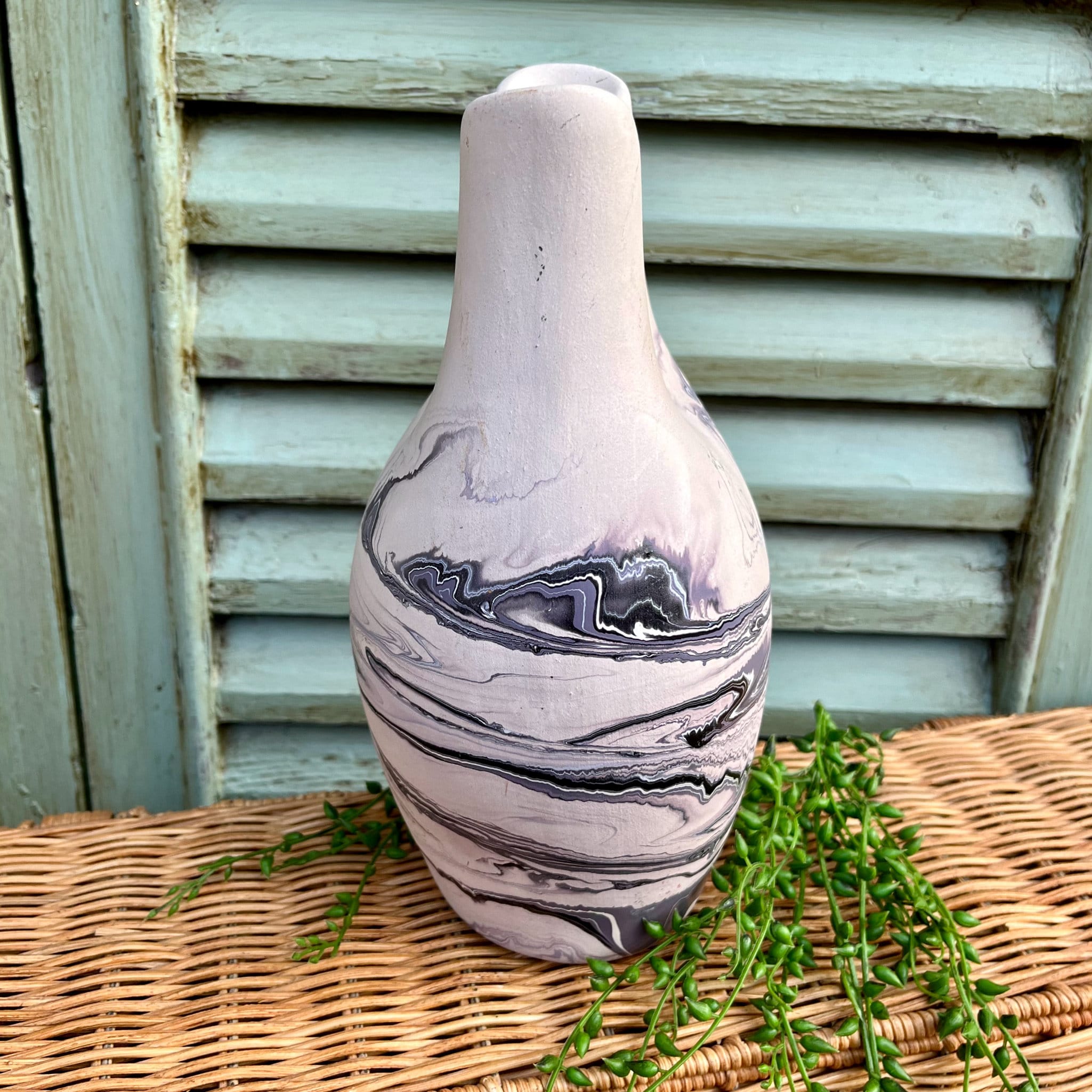 Midcentury Nemadji Pottery Large Wedding Vase Southwestern - Etsy