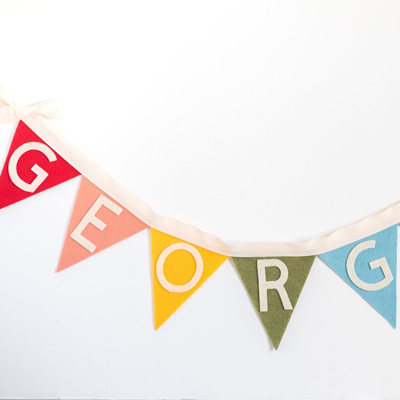 Triangle Banner - Etsy