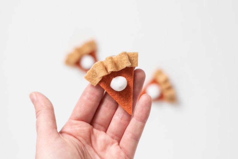 Mini Pumpkin Pie Confetti Thanksgiving Center Piece Decor - Etsy