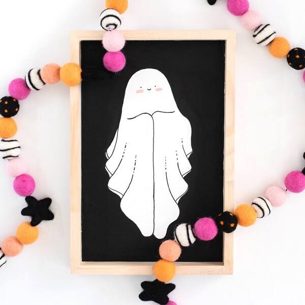 Ghost Wall Hanging - Etsy