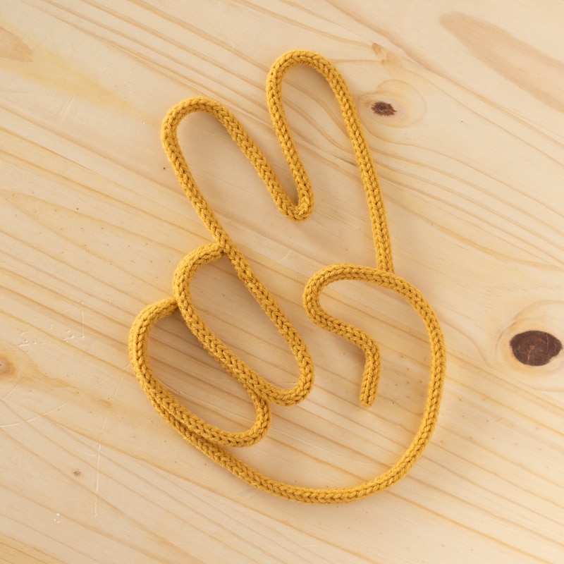 Rock on Hand Hanging Sign - Etsy