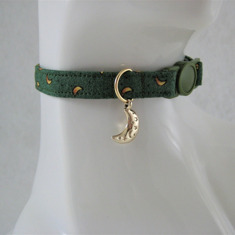 Cat Collars With Moon - Etsy