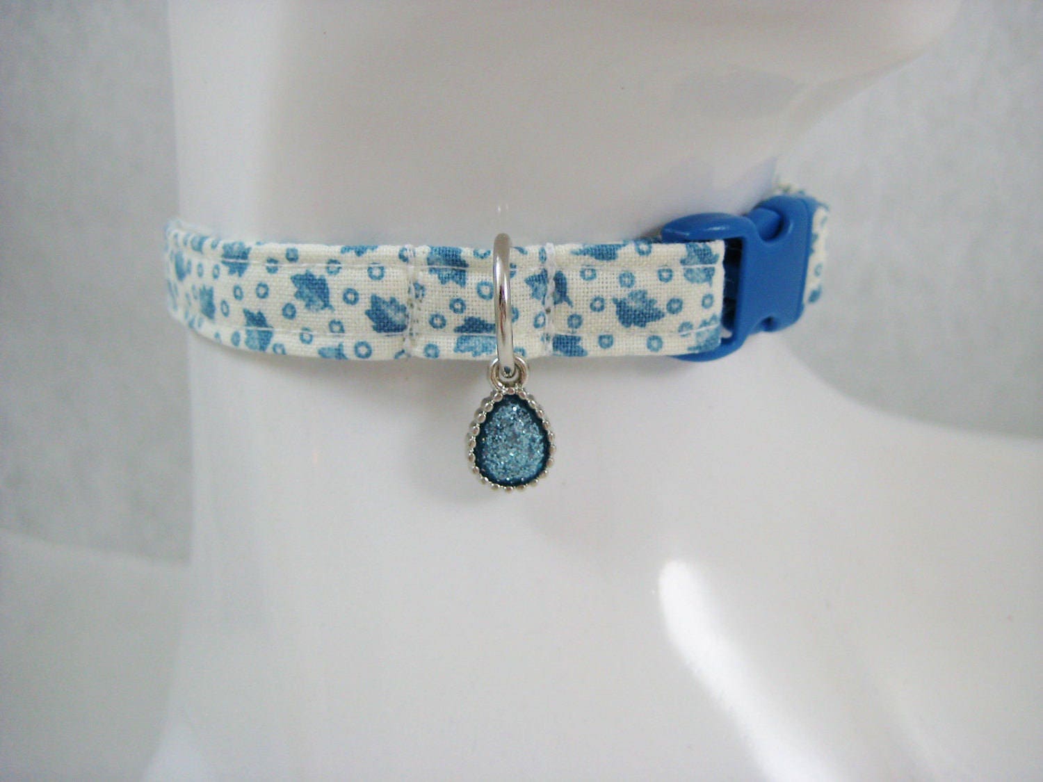 Cat Collar Steampunk Victorian Stripes or Floral With | Etsy