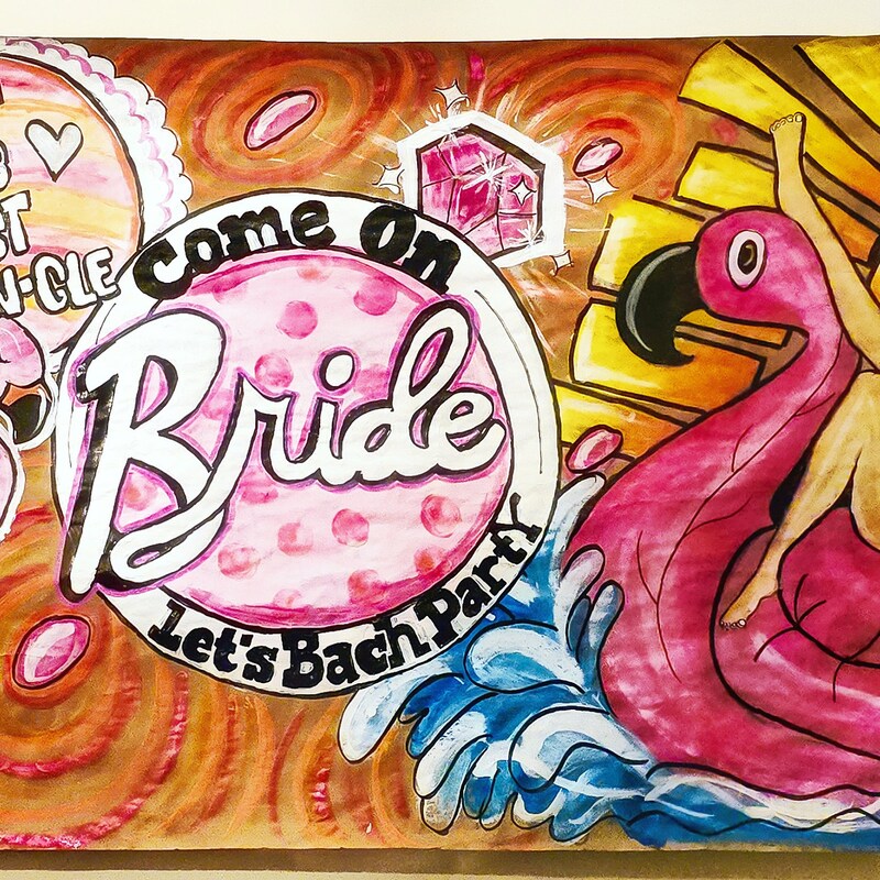 Hand Painted Banner - Etsy