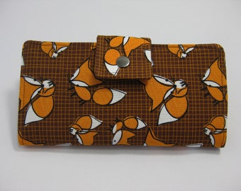 Fox wallet | Etsy