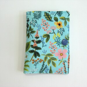 Small Wallet, Pocket Wallet, Blue Floral Wallet, Vegan Wallet ...