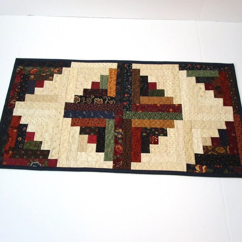 Twisted Log Cabin - Etsy