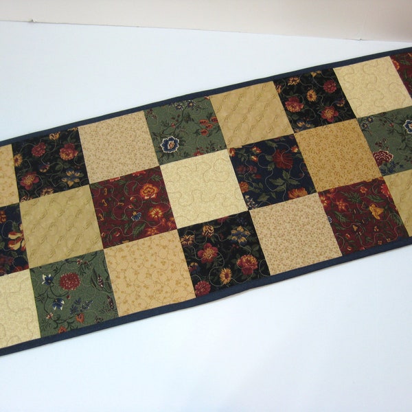 Patchwork Table Runner - Etsy