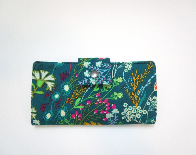 Womens Wallet, Ladies Floral Wallet, Wallets for Womens, Vegan Wallet ...