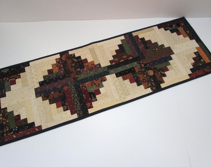 Quilted Table Runner 34 X 14.5 Topper Valentine's Day Floral Spring ...