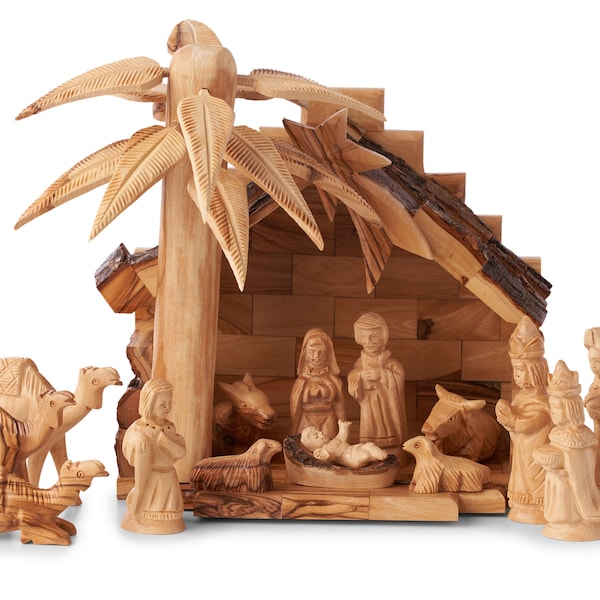 Carved Nativity - Etsy