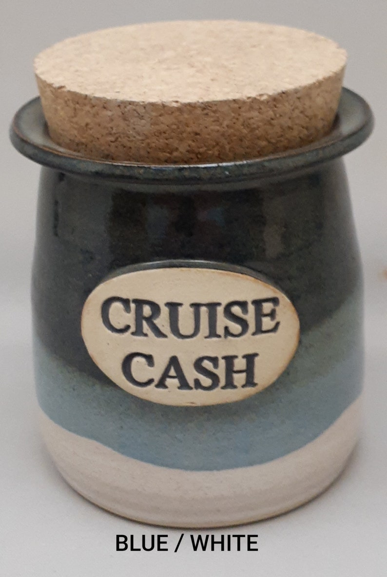 CRUISE CASH Jar, Cruise Funds, Jar for Cash, Money Container, Money for ...