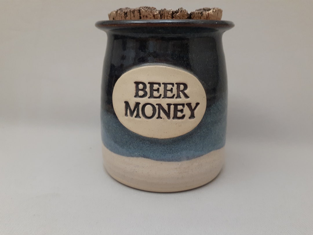 BEER MONEY Jar, Sayings Jar, Word Jar, Booze Money Container, Drinking ...