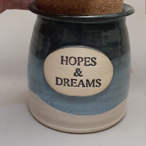 HOPES & DREAMS Jar, Hopes, Dreams, Desires, Wants, Fantasies, Wishes ...