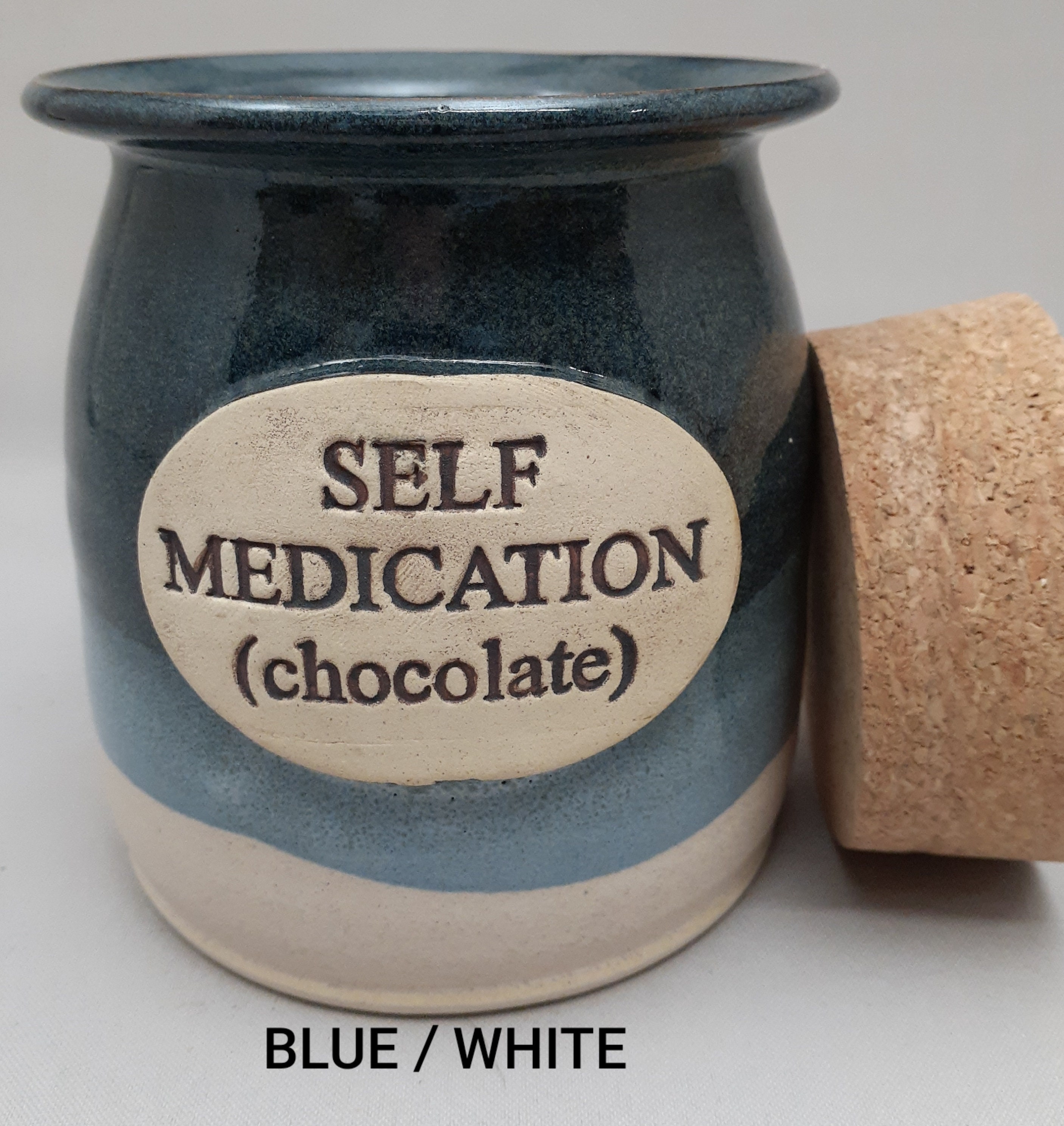 SELF MEDICATION CHOCOLATE Jar Chocolate Container Ready to | Etsy