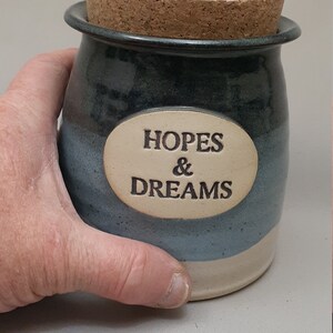 HOPES & DREAMS Jar, Hopes, Dreams, Desires, Wants, Fantasies, Wishes ...