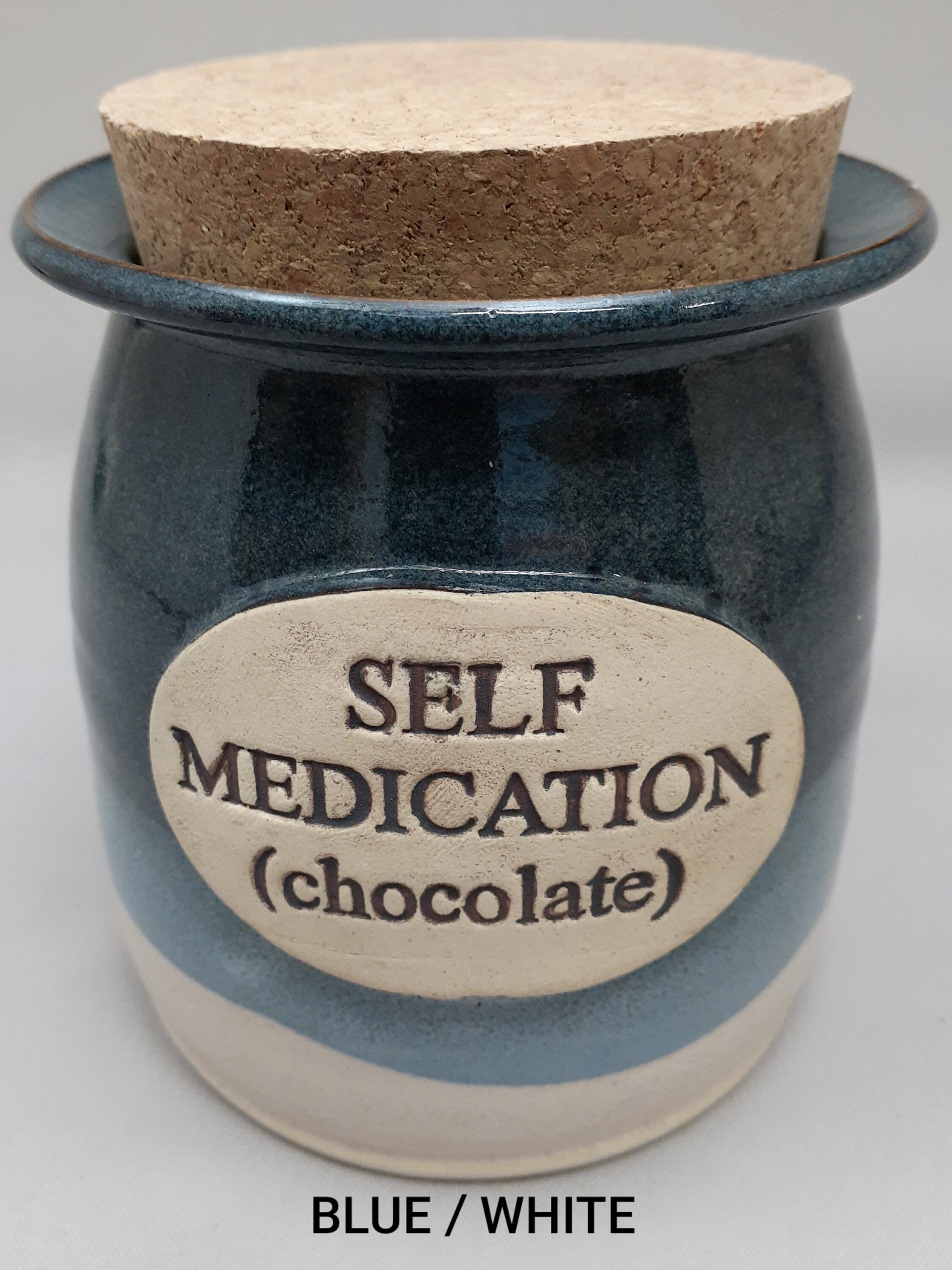 SELF MEDICATION CHOCOLATE Jar Chocolate Container Ready to | Etsy