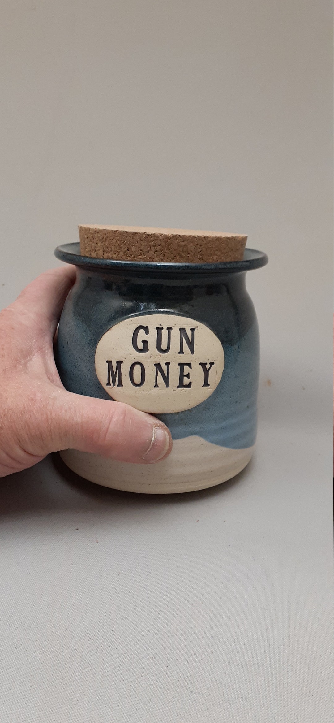 GUN MONEY Jar, NRA Supporter, Second Amendment, Money for Guns, Savings ...