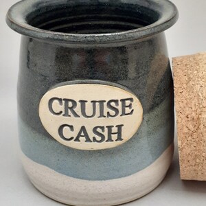 CRUISE CASH Jar, Cruise Funds, Jar for Cash, Money Container, Money for ...