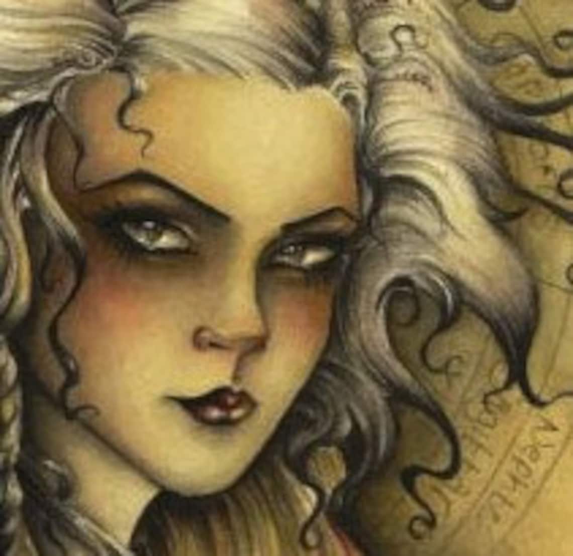 Original 'lacusta of Gaul' Painting | Etsy